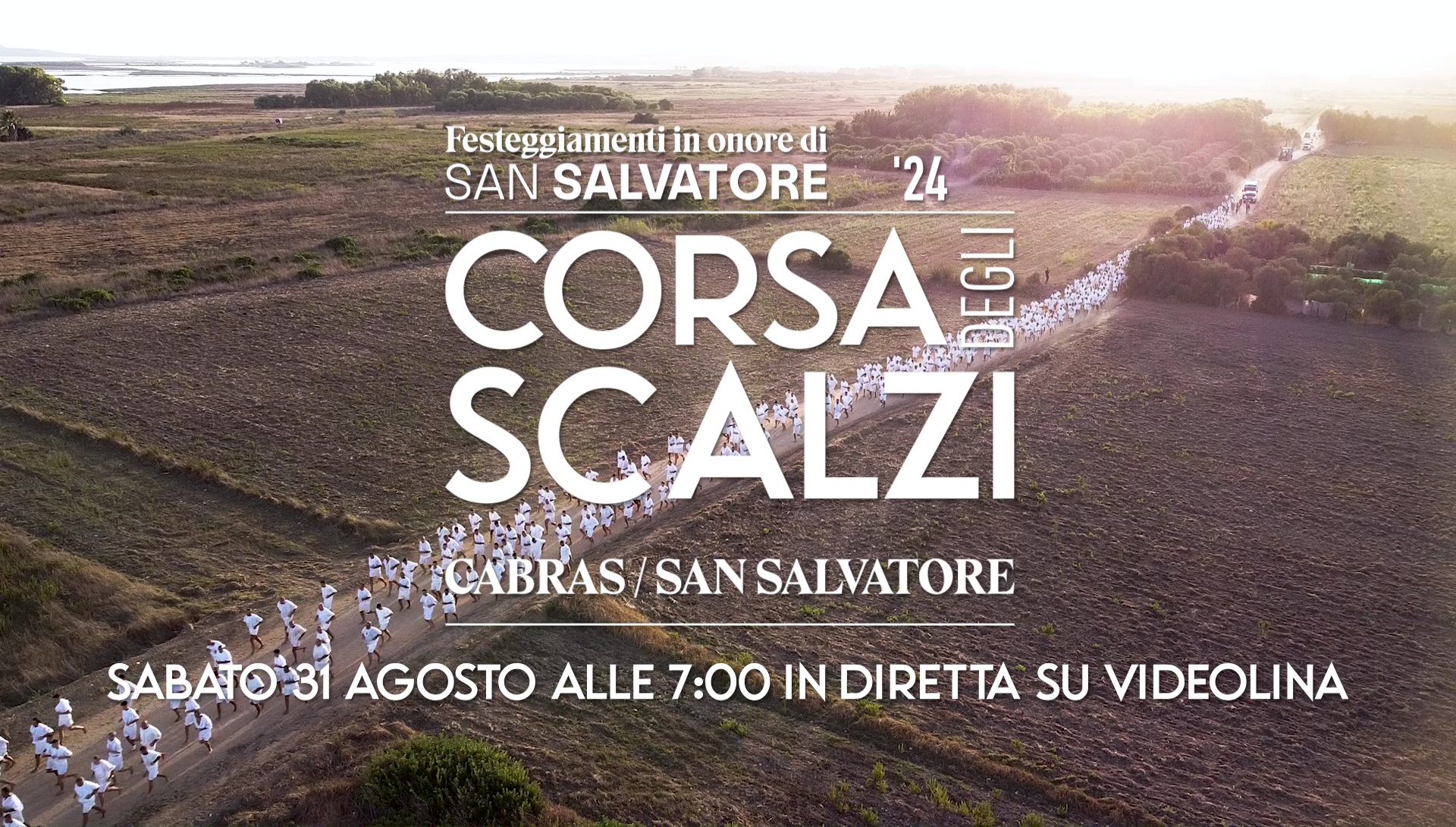 CABRAS CORSA DEGLI SCALZI 2024 - IL RIENTRO DEL SIMULACRO DEL SANTO ...